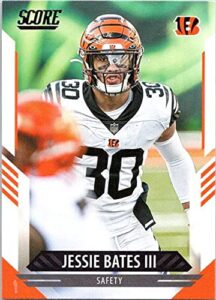 2021 score #103 jessie bates iii cincinnati bengals nfl football trading card