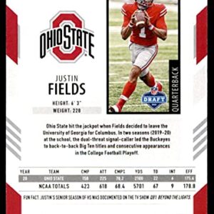 2021 Score #302 Justin Fields RC Rookie Ohio State Buckeyes NFL Football Trading Card