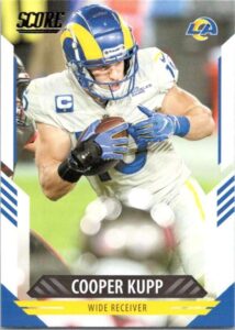 2021 score #253 cooper kupp los angeles rams nfl football trading card