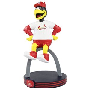 fredbird st. louis cardinals arch riding bobblehead mlb