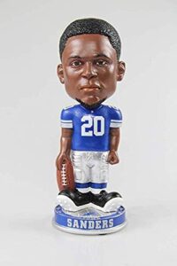 barry sanders detroit lions knucklehead big head bobblehead nfl