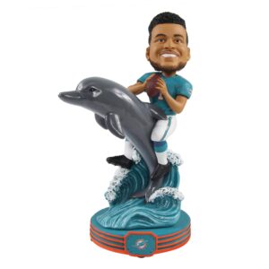 tua tagovailoa miami dolphins riding dolphin bobblehead nfl