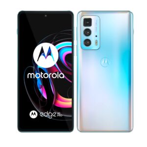 motorola edge 20 pro dual-sim 256gb rom + 12gb ram (gsm only | no cdma) factory unlocked 5g smartphone (iridescent cloud) - international version