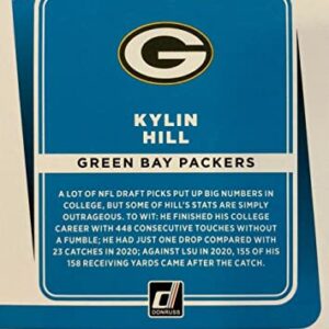 Green Bay Packers 2021 Donruss Factory Sealed Team Set with Aaron Rodgers, Brett Favre and 3 Rookies Plus