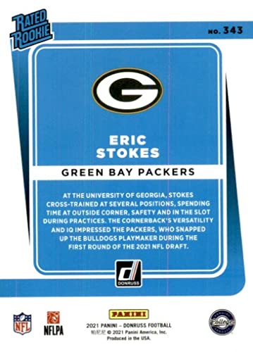 Green Bay Packers 2021 Donruss Factory Sealed Team Set with Aaron Rodgers, Brett Favre and 3 Rookies Plus