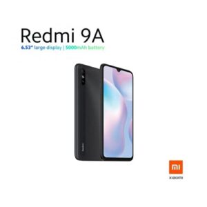 Xiaomi Redmi 9A (64GB+4GB) 4G LTE Unlocked GSM 6.53" (Not Verizon - Boost - Cricket - At&t) Dual Sim (Graphite Gray)