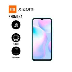 Xiaomi Redmi 9A (64GB+4GB) 4G LTE Unlocked GSM 6.53" (Not Verizon - Boost - Cricket - At&t) Dual Sim (Graphite Gray)