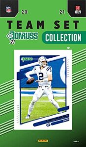 indianapolis colts 2021 donruss factory sealed 11 card team set with peyton manning and 3 rated rookies plus