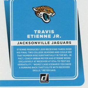 Jacksonville Jaguars 2021 Donruss Factory Sealed 13 Card Team Set with Trevor Lawrence Rated Rookie Card #251