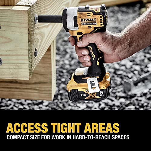 DEWALT DCF913P2 20V MAX* 3/8 in. Cordless Impact Wrench with Hog Ring Anvil Kit