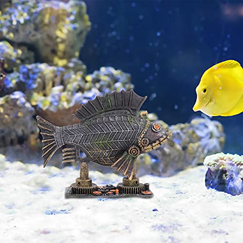 balacoo 1pc Fish Tank Landscaping Ornaments Lizard Hideouts Aquarium Shelter Ornament Home Decor Tropical Fish Figurines Aquarium Hideout Betta Hiding Shelter Animal Resin Bonsai Pot