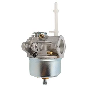 Carbhub 632371 Carburetor Snow Blower for Tecumseh H50 HSK50 H60 HSK60 H70 HSK70 Toro 38510 38513 38063 38065 38062 38050 38040 38072 38073 Thrower Replaces 632371A 632379A 632379 with Spark Plug