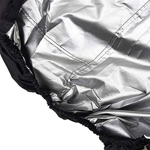 UCARE Snow Thrower Cover Dustproof Waterproof Snow Blower Covers for Most Electric Two-Stage Snow Throwers (S: 42.91x31.88x50in/ 109x81x127cm)