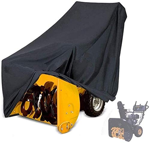 UCARE Snow Thrower Cover Dustproof Waterproof Snow Blower Covers for Most Electric Two-Stage Snow Throwers (S: 42.91x31.88x50in/ 109x81x127cm)