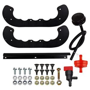 huztl 99-9313 snowblower paddles 55-8760 scraper with 66-7460 primer hardware kit for toro snow blower ccr2000 ccr2450 ccr3000 ccr3650 ccr3600 snowthrower