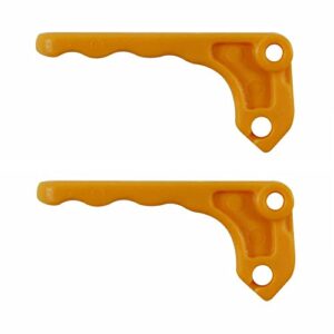 hasmx 731-04954 snow thrower steering trigger replacement part for mtd, craftsman, troy-bilt, yard man, arnold, remington, yard machines, columbia, murray, robomow (2-pack)