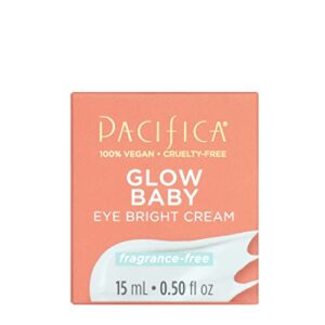 Pacifica Glow Baby Eye Bright Cream Cream Unisex 0.5 oz