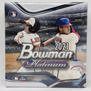 2021 Bowman Platinum MLB Baseball Card Mega Box 2 Autographs Per Box (100 Cards Total)