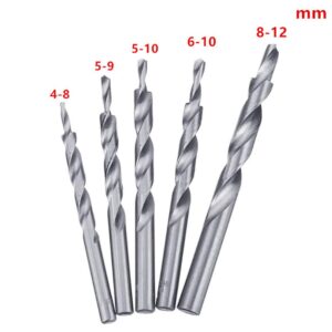 Drill Bit HSS twist step drill bit, window door bit, shift pocket hole drill bits-8-12mm