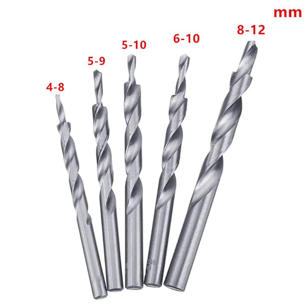 Drill Bit HSS twist step drill bit, window door bit, shift pocket hole drill bits-8-12mm