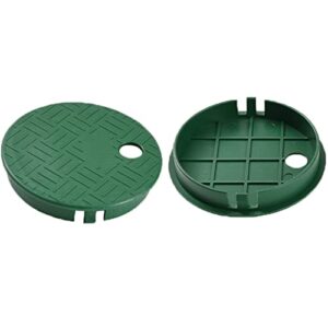 Jayen 2/4 Pcs 6" Valve Box Cover Lid for Sprinkler Irrigation System