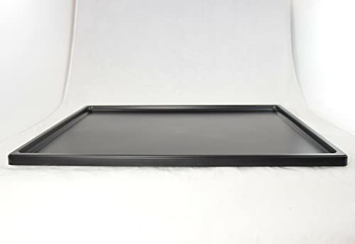 Black Plastic Humidity/Drip Tray for Bonsai Tree 16"x 11.75"x 0.75"