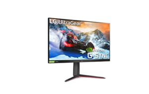 lg 32gn63t-b 32'' ultragear qhd 165hz hdr10 monitor with nvidia g-sync compatibility and amd freesync premium (renewed)