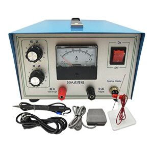 small handheld pulse spot welding machine, portable high-power butt welder, gold silver copper jewelry welder tool equipment, 150w 50a,220v