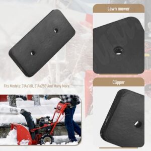 735-04032 735-04033 Replacement Rubber Paddle Set - by Haiouus, Compatible with MTD Snowblower 2004 and Newer 753-04472 735-04033