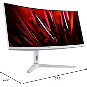 Acer Nitro XZ306C Xwmiiiphx 29.5" 1500R Curved Zero-Frame UWFHD (2560 x 1080) VA Gaming Monitor | AMD FreeSync Premium | Up to 200Hz | 1ms VRB | Display Port, 1 x HDMI 2.0 & 2 x HDMI 1.4 Ports