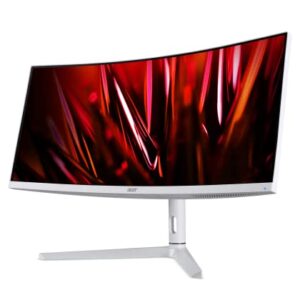 Acer Nitro XZ306C Xwmiiiphx 29.5" 1500R Curved Zero-Frame UWFHD (2560 x 1080) VA Gaming Monitor | AMD FreeSync Premium | Up to 200Hz | 1ms VRB | Display Port, 1 x HDMI 2.0 & 2 x HDMI 1.4 Ports