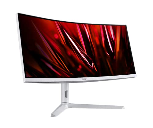 Acer Nitro XZ306C Xwmiiiphx 29.5" 1500R Curved Zero-Frame UWFHD (2560 x 1080) VA Gaming Monitor | AMD FreeSync Premium | Up to 200Hz | 1ms VRB | Display Port, 1 x HDMI 2.0 & 2 x HDMI 1.4 Ports