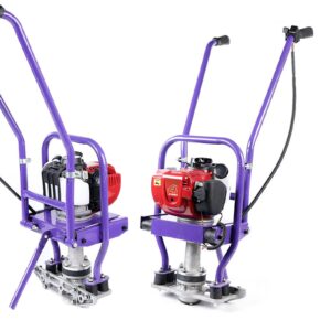 gas powered concrete screed 35.8cc 4 stroke gasoline engine concrete power screed 1.36hp concrete surface leveling cement finishing vibrating motor (gx35 gasoline engine)