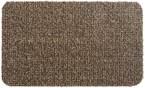 clean machine 10376923 high traffic astroturf dirt trapper doormat, 23.5" x 35.5", sandbar