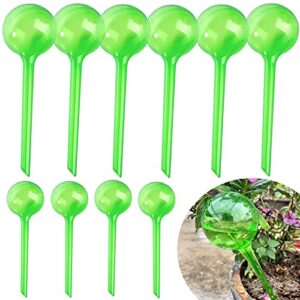 plant watering dispenser, 10pcs plant watering devices, premium plant automatic waterer, indoor outdoor plant self watering spikes, pot flower self watering bulbs