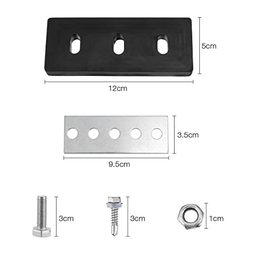 Karbay 1/4" 3-Blade Universal - Snowblower Modifies Impeller Set - Modifies 2-Stage Machine (100% Stainless)