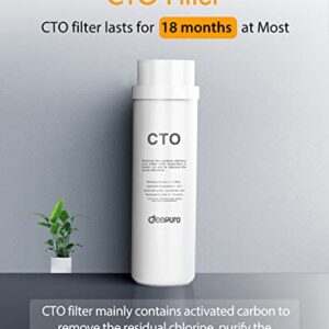 CTO Replacement Filter for Deepuro RO System WS4A/WS6A/WS4B/WS6B