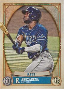 2021 topps gypsy queen #172 randy arozarena rays baseball mlb