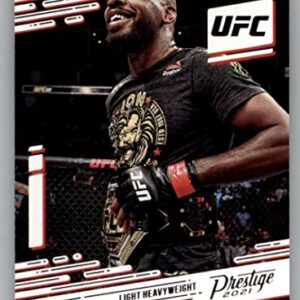 2021 Panini Chronicles UFC Prestige #78 Jon Jones Heavyweight Official MMA Trading Card in Raw (NM or Better) Condition