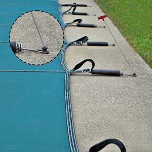 Poolzilla 24" Hex Key for Pool Anchors, Hex Key for for Raising and Lowering Anchors- Extra Long- 1 Pack