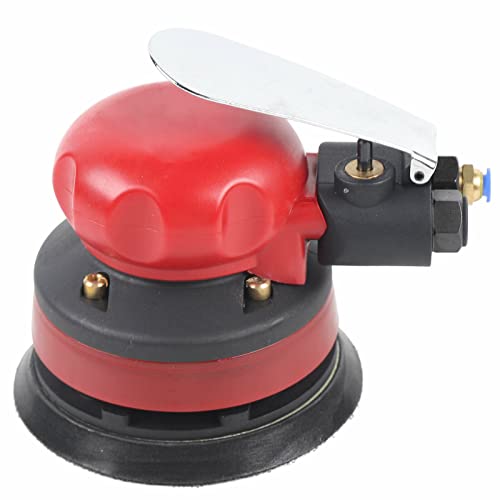 Air Wet Stone Polisher 5-Inch Pneumatic Air Wet Stone Grinder Polisher 1000RPM Granite Marble Stone Wet Air Sander Polisher Water Mill Pneumatic Polishing Tool (10000RPM Polishing Speed)