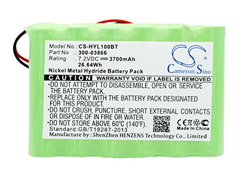 7.2V/3700mAh Replacement Battery for Honeywell Lynx, Lynx 5100, Lynx 5200, Lynx 5210, Lynx Touch 5210, Lynx Touch 7000, Lyric Controller, Lyric Keypad LCP500-L