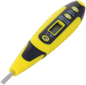 heyiarbeit non-contact voltage tester pen ac 12-250v voltage detector pen lcd circuit tester detector circuit test pen circuit tester tool