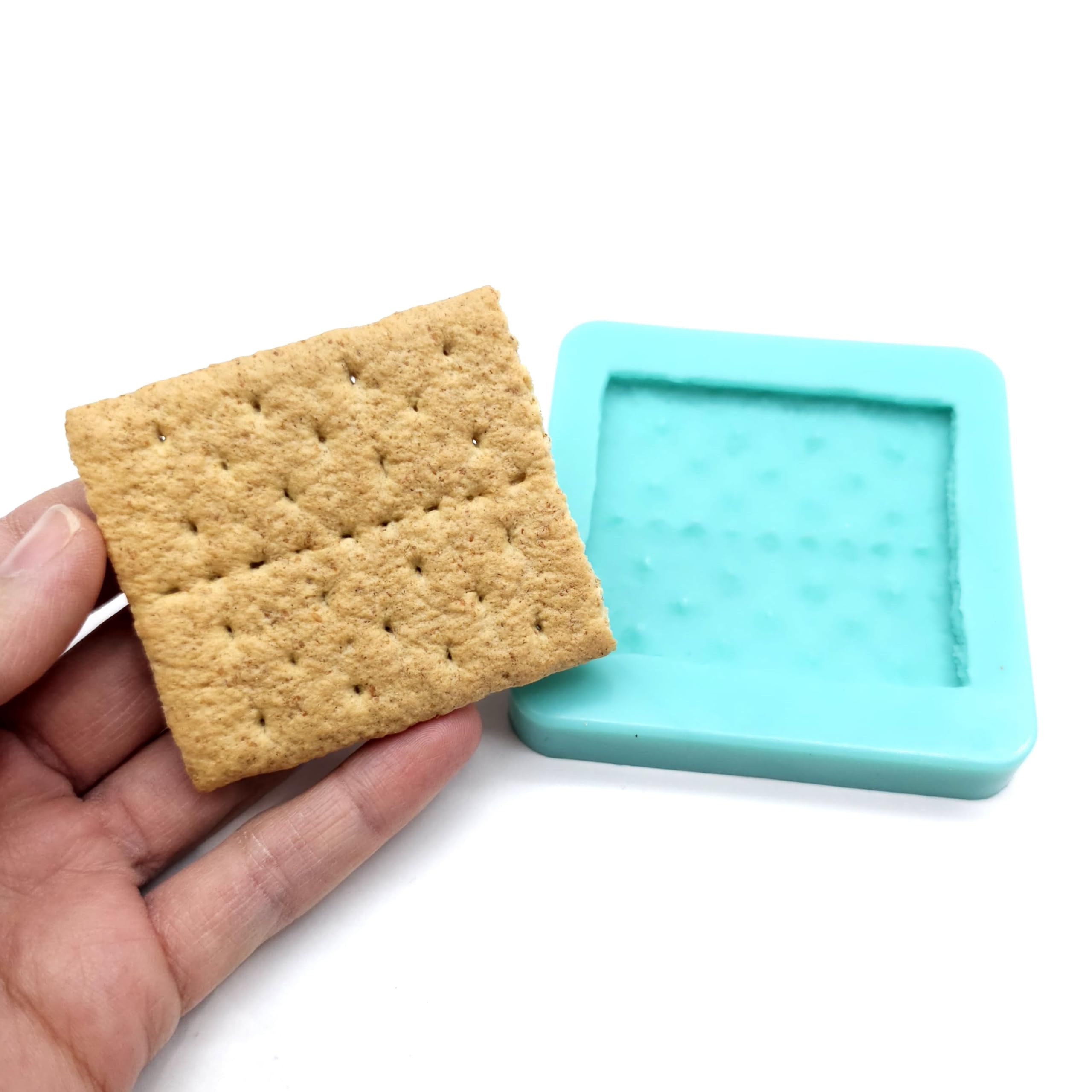 Graham crackers honey Mold Wax mold Resin mold Soap mold Realistic Flexible mold MS NC013