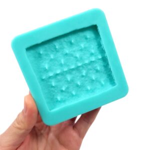 Graham crackers honey Mold Wax mold Resin mold Soap mold Realistic Flexible mold MS NC013