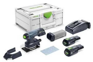 festool 576356 rtsc 400 18v li 3.1 ah i-plus cordless orbital sander