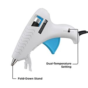 BLACK+DECKER Hot Glue Gun Kit, White (BDHT70001)