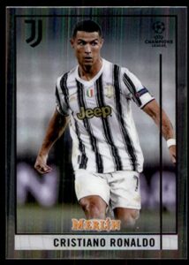 2020-21 topps merlin collection chrome uefa champions league - [base] #50 cristiano ronaldo