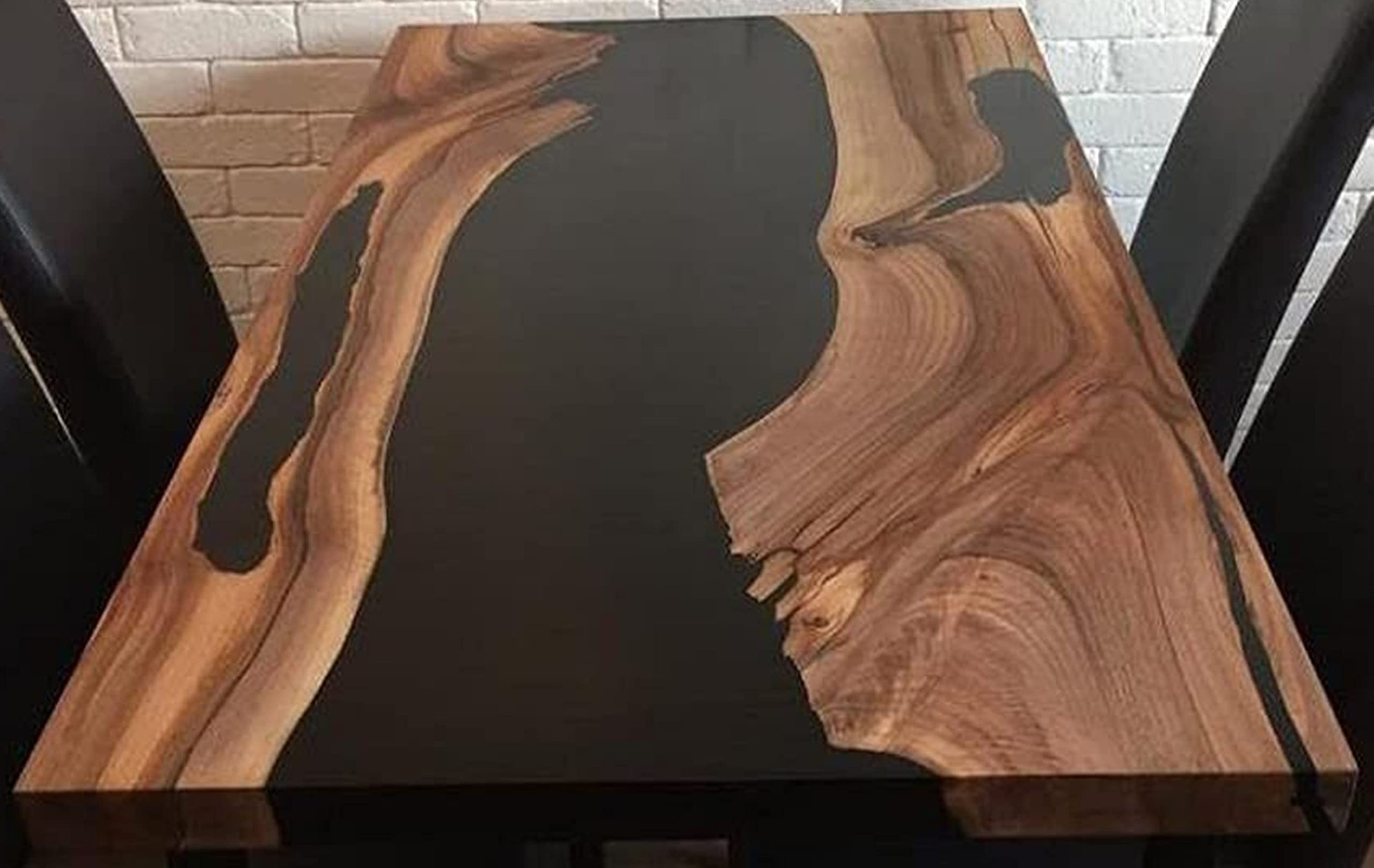 Handmade Epoxy Table, Live Edge Wooden Table, Epoxy Resin River Table, Natural Wood,Dining table, Natural Epoxy Table, Resin Table