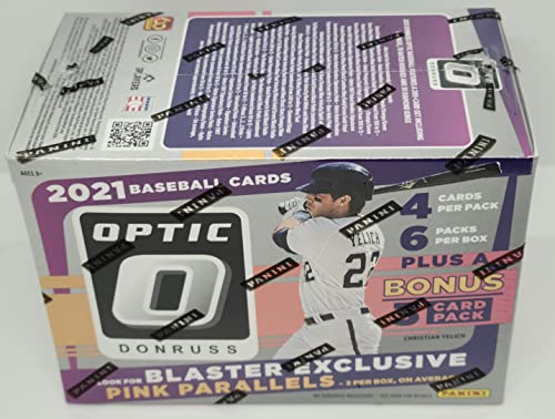 2021 Panini Donruss Optic Baseball Cards Blaster Box